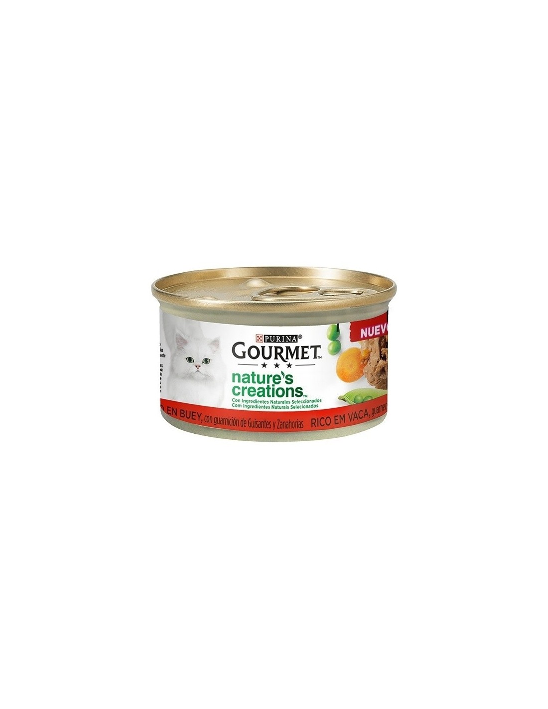 Purina Gourmet Nature Creations Filetes de Buey · MascotAstur.es